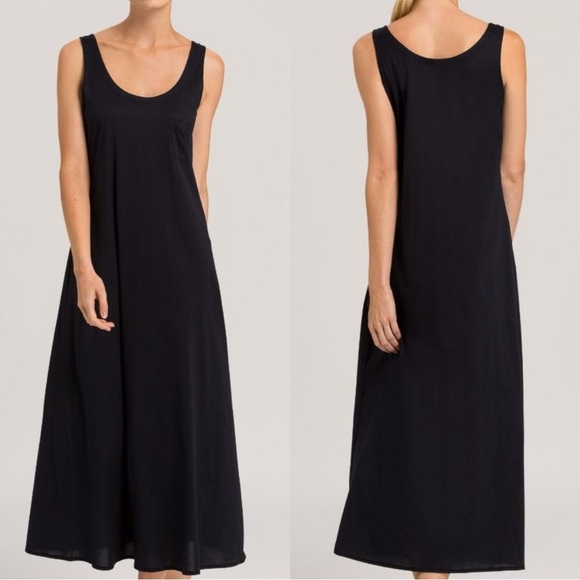 Hanro | Intimates & Sleepwear | New Hanro Cotton Deluxe Long Tank Gown ...
